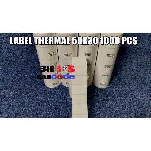 Jual LABEL THERMAL 50X30 - 50 x 30 LABEL LABORATORIUM KLINIK RUMAH ...