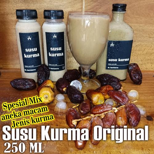 Promo Susu Kurma Segar ASLI fresh berkhasiat botol plastik 250ml - SUSU ...