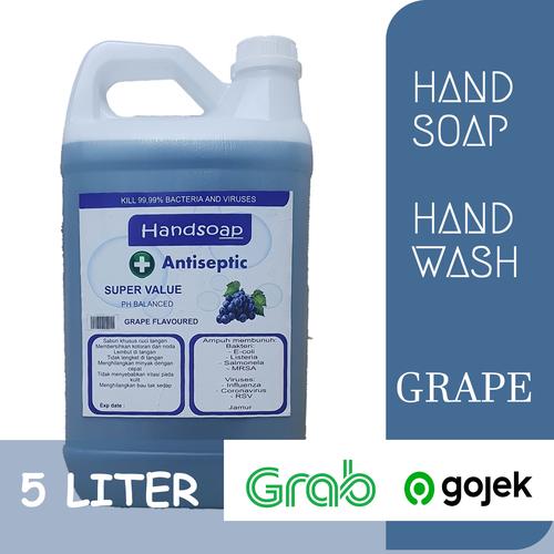 Jual HANDSOAP / HANDWASH ANTISEPTIK 5L. SABUN CUCI TANGAN CAIR 5 LITER ...