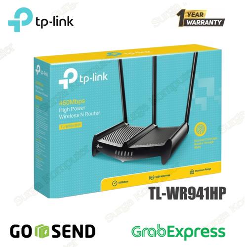Jual TP-Link TL-WR941HP 450Mbps High Power Wi-Fi Router WR941 - Kota ...