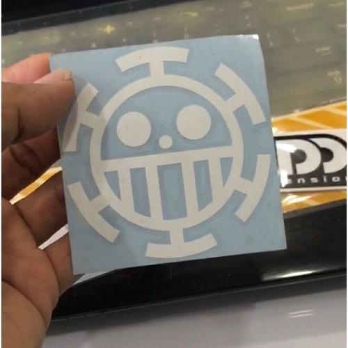 Jual Stiker/Sticker Logo One Piece Heart Trafalgar Law - Hologram - Kab ...