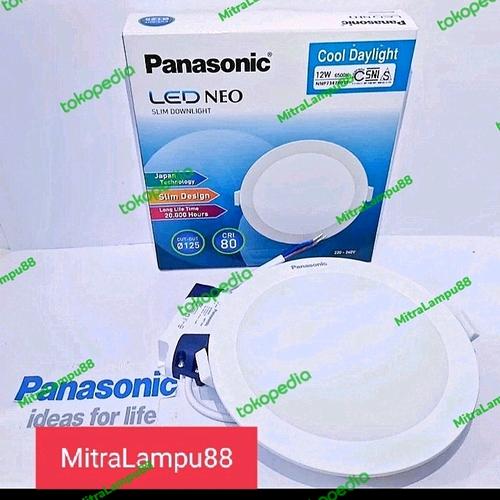 Jual Lampu Led Downlight Inbow PANASONIC NEO 12W 12Watt Panel Light ...
