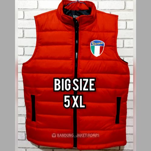 Jual ROMPI VEST PARASUT TEBAL (BIG SIZE) 5XL LOGO VESPA - PRE ORDER ...