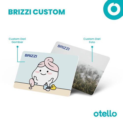 Jual Custom Brizzi BRI Kustom Cetak Kartu eToll Print Foto Gambar ...