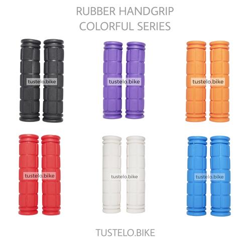 Jual Handgrip Sepeda Colorful Rubber Hand Grip Stang Ungu Merah Biru ...