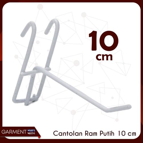 Jual Ram Display Hanger 10 Cm Hook Aksesoris cantolan hanger besi ...
