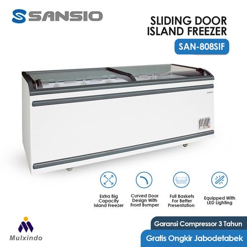 Jual SANSIO - Sliding Door Island Freezer 808 Liter / SAN-808SIF ...