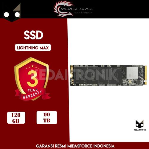 Jual Midasforce SSD NVMe Lightning Max 128GB ORIGINAL - Kota Surabaya ...