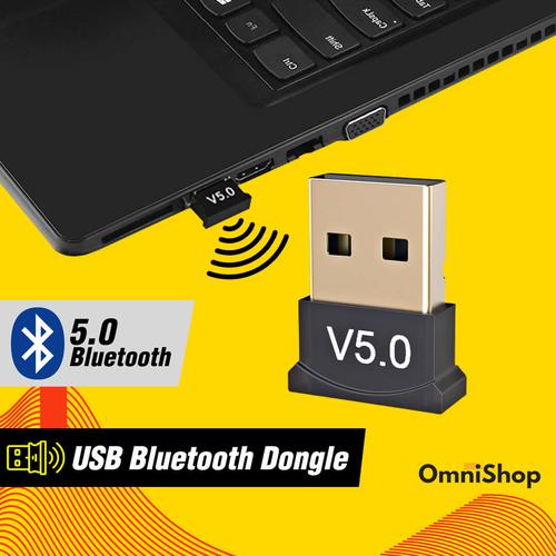 Promo Bluetooth Receiver 5.0 Dongle Blutut USB Laptop PC Bloototh ...