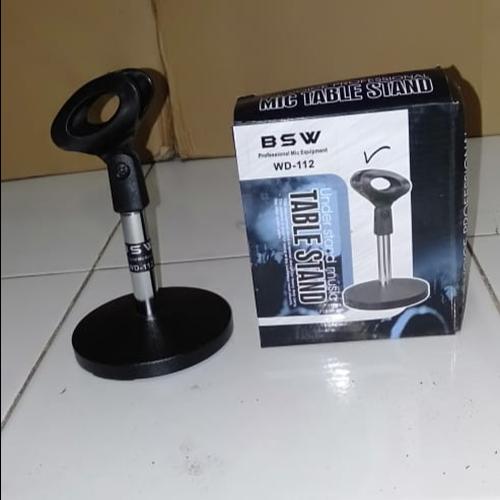 Jual STAND MIC / TIANG MICROPHONE MEJA BSW WD-112 - Kota Makassar ...