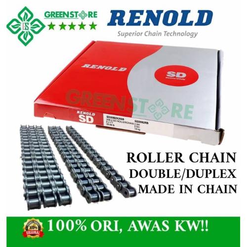 Jual RENOLD ROLLER CHAIN RS 120 - 2 DOUBLE - SIMPLEX - ORIGINAL MADE IN ...