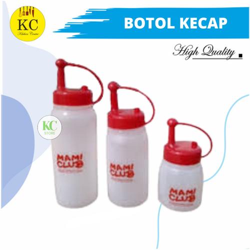 Jual Botol kecap Mami Club Botol Saus Wadah kecap Botol Plastik - 250ml ...