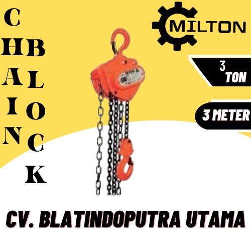 Jual CHAIN BLOCK / TAKEL / KATROL 3 TON 3 METER - Kota Tangerang - CV ...