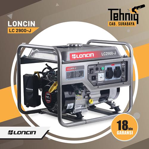 Jual MESIN LONCIN SERIES LC 2900-J 2000WATT GASOLINE GENERATOR PORTABLE - Kota Surabaya - Tehniq ...