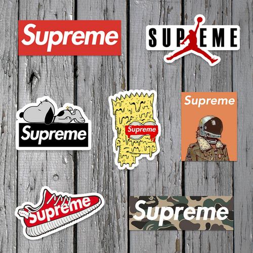 Jual Sticker Pack Hypebeast - Supreme [7 Pcs] - Kab. Tangerang - Yeager ...