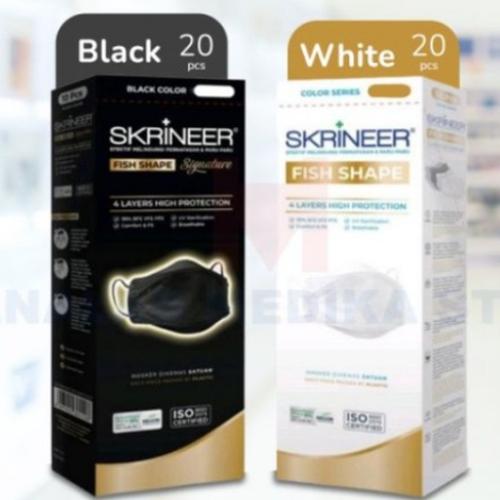 Jual Masker Skrineer fish shape sigbature 4 ply isi 20 pcs/ masker ...