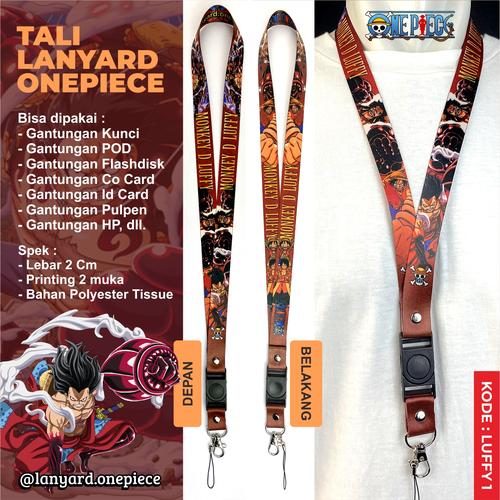 Jual Lanyard Pods One Piece Anime - LUFFY - Kota Yogyakarta - Lanyard ...