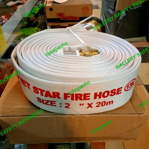 Jual FIRE HOSE CANVAS/SELANG HYDRANT MERK JET STAR 2 INCHI x 30 M ...