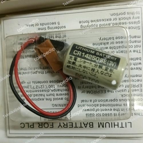 Jual LITHIUM BATTERY CR14250SE (3V) SANYO PLUS KABEL - Jakarta Barat ...