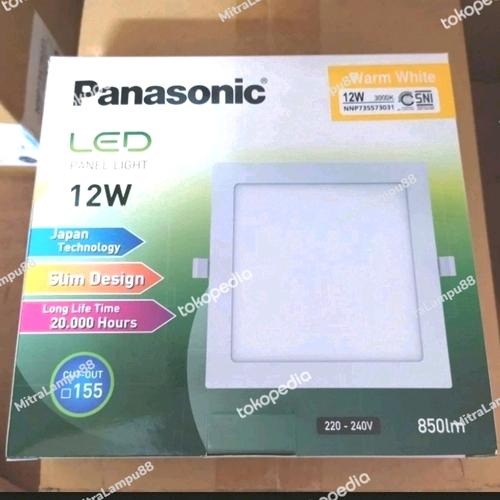 Jual Lampu Led Downlight Inbow PANASONIC 12W 12Watt Panel Light Slim ...