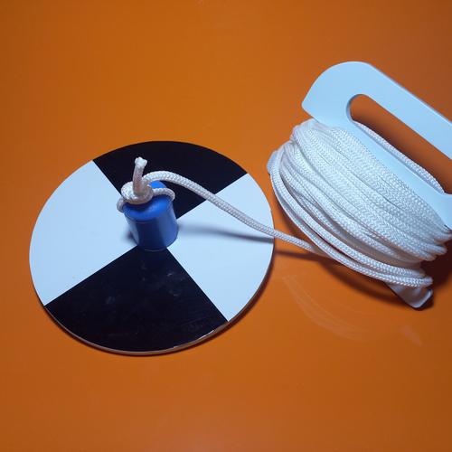 Jual mini secchi disk atou mini sechi Disk.alat uji kekeruhan air 17 cm ...