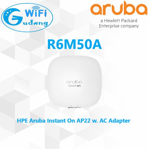 Jual Aruba Instant On R6M50A AP22 Access Point Include 12V PSU ...