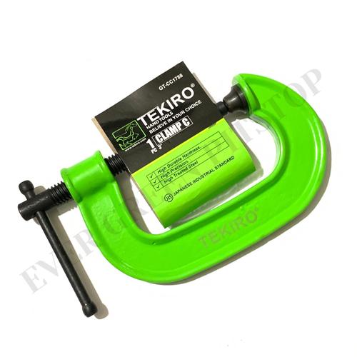 Jual TEKIRO Clamp C 3 inch / Klem Model C 3" Penjepit Catok Clem Type C ...