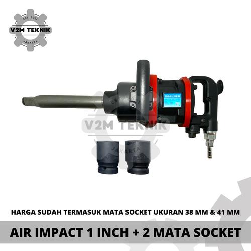 Jual Air Impact Wrench 1 Inch / Alat Pembuka Ban Angin + Mata Sok 38 ...