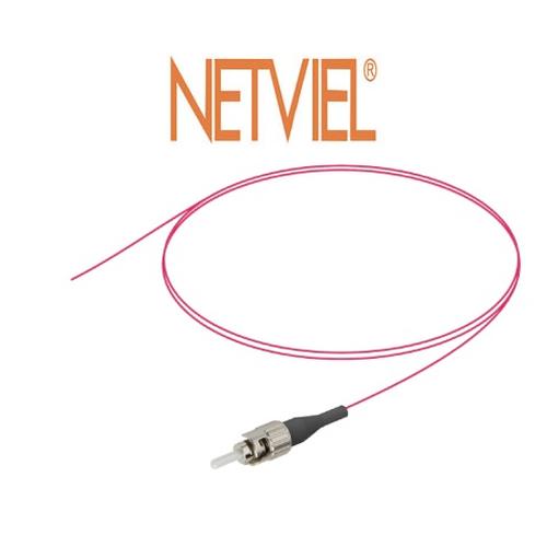 Jual Netviel Pigtail ST Simplex, Multimode OM4 50/125um, 1 meter (LSZH ...
