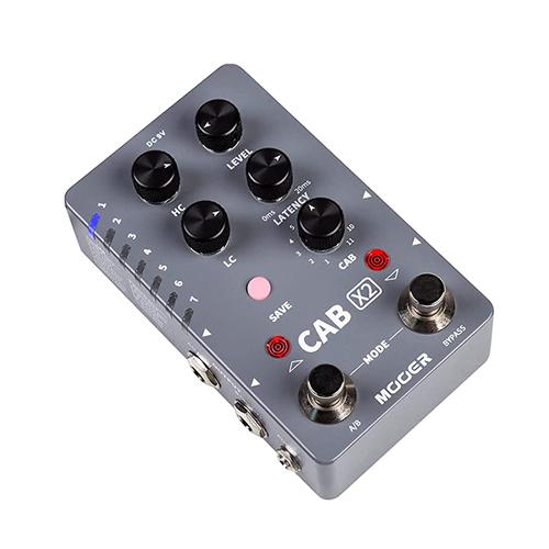 Promo Mooer Cab X2 Dual Footswitch Cab Sim IR Loading Stereo Cab ...