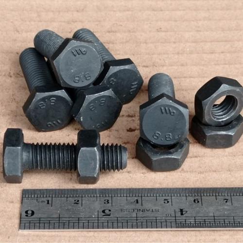 Jual BAUT + MUR+ RING PLAT BAJA M10X35 GRADE 8.8 HTB M10 X 35 HTB KUNCI ...