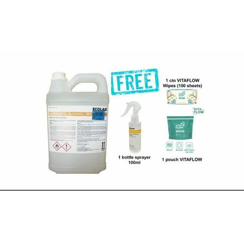 Jual Ecolab IPA70 Isopropyl Alcohol 70% disinfectant & hand sanitizer ...