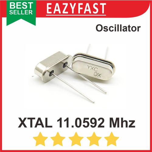Jual Crystal XTAL 11.0592 Mhz Clock Oscillator DIP Kristal Osilator X Tal - Kab. Bandung ...