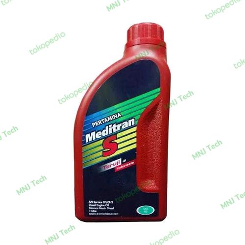 Jual OLI MESIN DIESEL PERTAMINA MEDITRAN S40 1 LITER SAE 40 - Kota ...