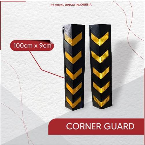 Jual Corner Guard Rubber / Pelindung Sudut Dinding Karet / 100 cm x 9 ...