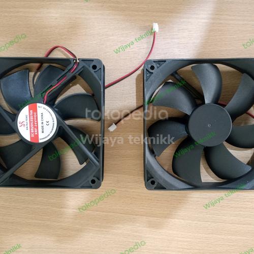 Jual Cooling exhaust fan 12 cm 24 vdc kipas pendingin 12 cm 24volt ...