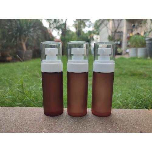 Jual Botol Serum Vakum Kedap Udara Anti Oksidasi 50ml Botol Spray Pump ...
