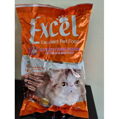 Jual Excel Cat Makanan Kucing Kering Dry Food Kibbles Rasa Ikan Tuna ...