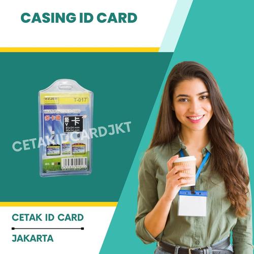 Jual CARD HOLDER KARET 1 MUKA / CASING ID CARD KARET 1 MUKA ...