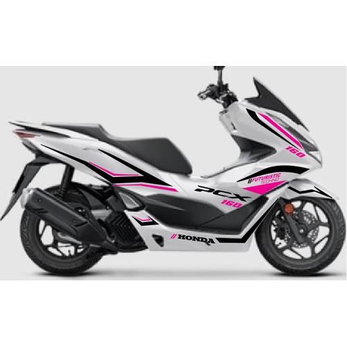 Jual CUTTING STIKER PCX NEW 160 FUTURISTIC TECHNO KEREN NEW DESAIN ...