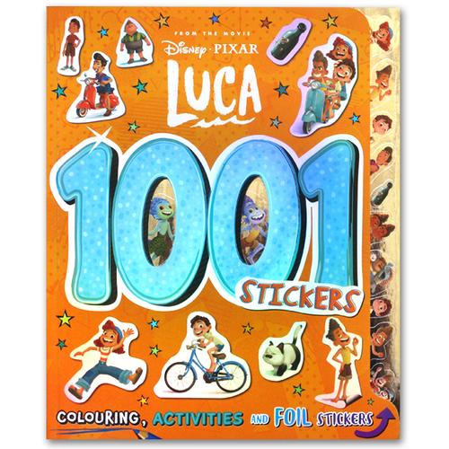 Jual Disney Pixar LUCA 1001 Stickers Book Includes Colouring ...