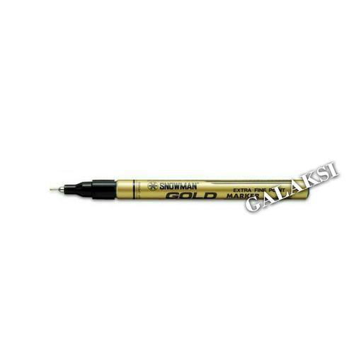Jual [1 PC] SPIDOL SNOWMAN PAINT MARKER EXTRA FINE POINT - GOLD - Kota ...