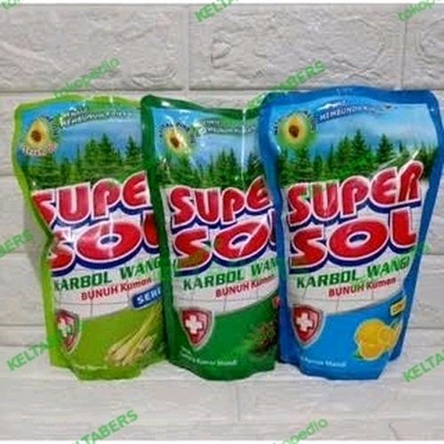 Jual Supersol Karbol Wangi Eucalyptus 800ml - Kab. Tangerang ...