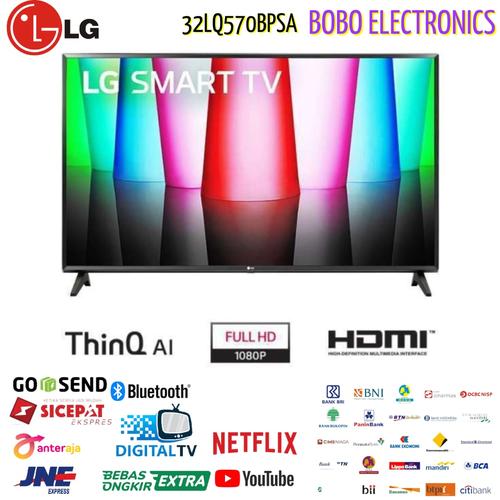 Jual LG 32LQ570BPSA SMART TV 32 Inch NEW 2022 32LQ570 BPSA ThinQ AL ...