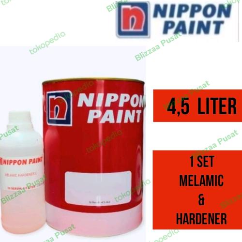 Jual Nippon Paint Melamic 4.5L Set Sanding Sealer Doff 1250 Gloss 1200 ...