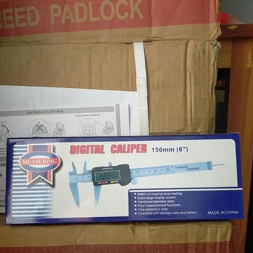 Jual Sigmat Digital Ukuran 6 Inch Digital Caliper 6 Inch Alat Ukur ...
