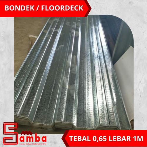Jual BONDEK TEBAL 0,65 LEBAR 1 METER / FLOORDECK/ BONDECK/ BONDEX ...