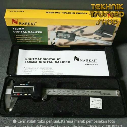 Jual Sigmat Digital Jangka Ukur Sorong Stainless 6" Caliper 150.Mm ...