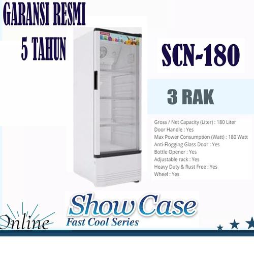 Jual showcase polytron scn 180 kulkas kaca - Kab. Bogor - global online ...