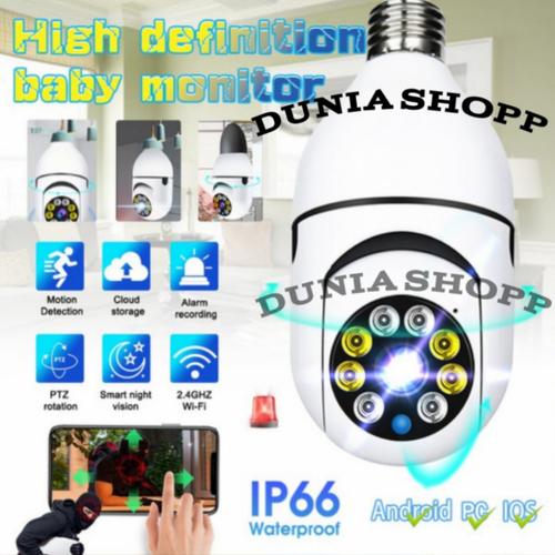 Promo IPCAM CCTV Outdoor / Indoor Lampu Wifi Full HD Kamera CCTV ...